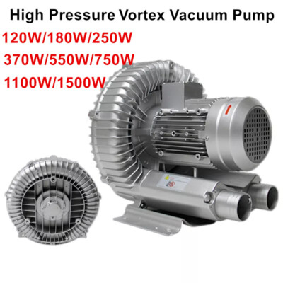 High Pressure Vortex Blower Fan Vacuum Pump Industrial Air Booster Fan ...