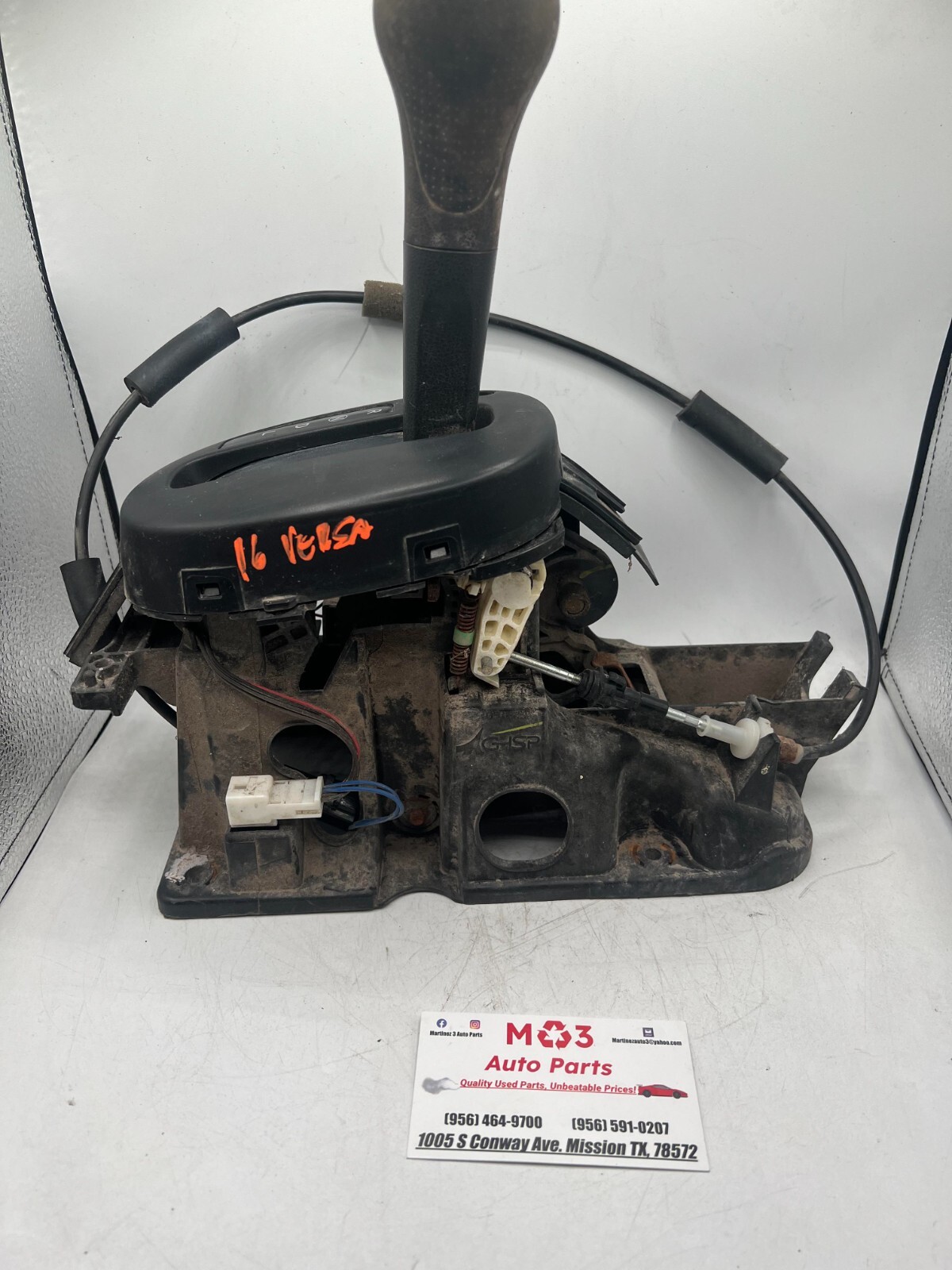 2016 NISSAN VERSA Automatic Transmission Shift Shifter Assembly | eBay