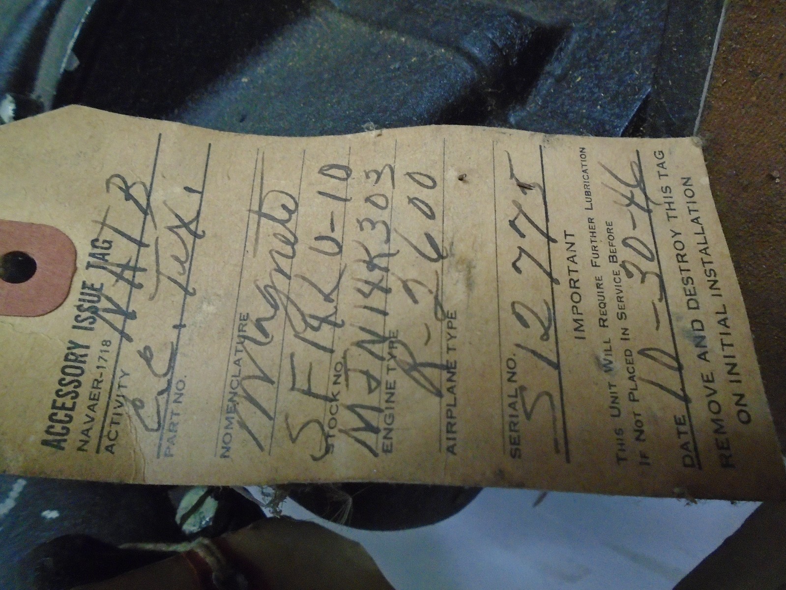 curtiss wright R 2600 cyclone magneto sf 14lu-10 radial engine | eBay