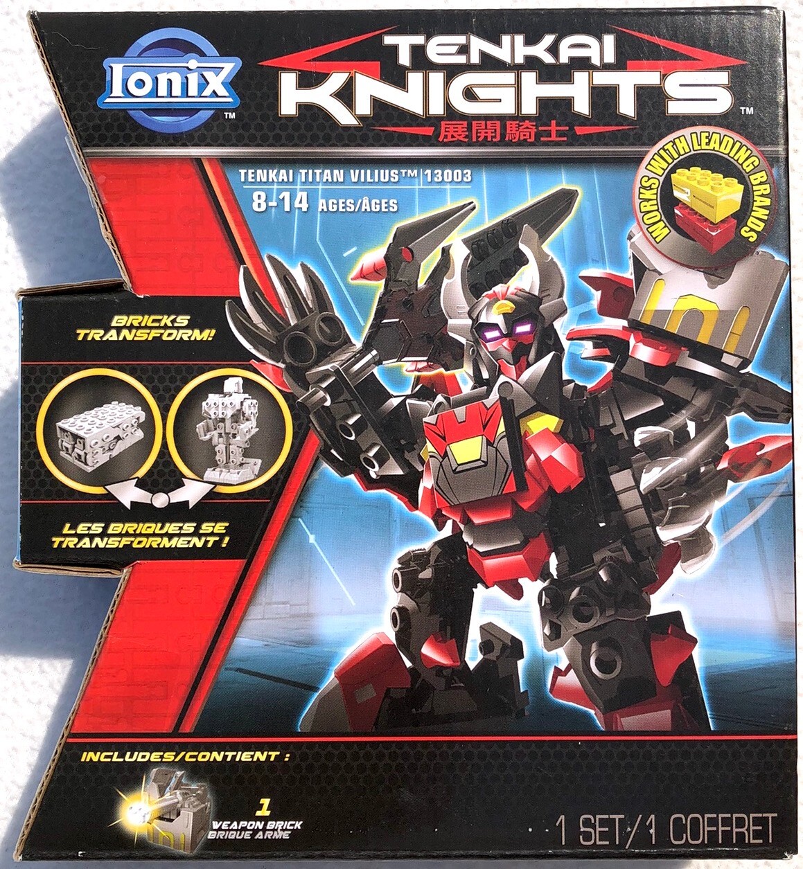 IONIX Tenkai Knights 13003 TITAN Vilius Building Set for sale online | eBay