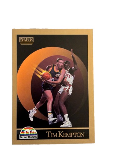 Brand New: Vintage 1990 SkyBox Tim Kempton Denver Nuggets Trading Card ...