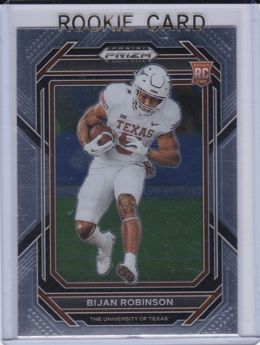 BIJAN ROBINSON ROOKIE CARD 2023 Texas Longhorns Football PRIZM DRAFT ...