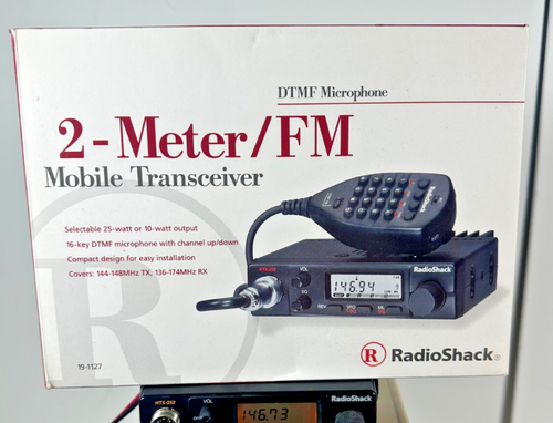 Radio Shack HTX 252 2-Meter VHF FM Mobile Transceiver 25W Ham Radio ...