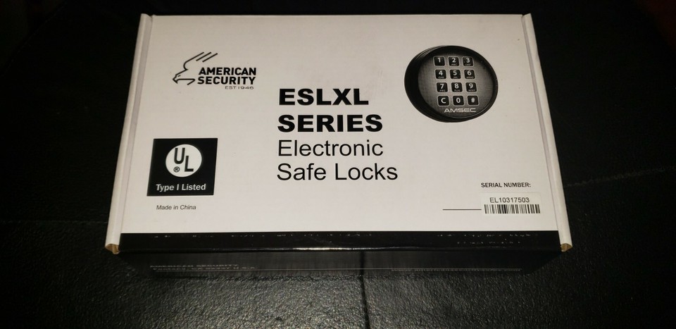 Amsec ESL10 - ESL10XL - American Security - Electronic Safe Lock Kit ...