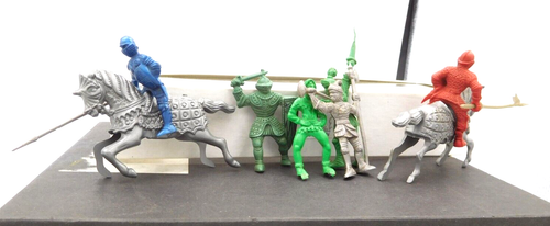 Lido Knight Lot Two Mounted, Three Foot, and a Merryman | eBay