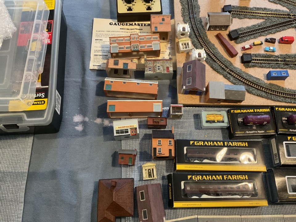 N Scale Model Railway Layout | eBay UK