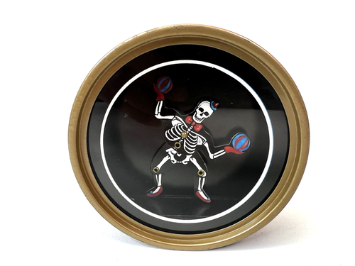 Vintage Otagiri Music Box Dancing Skeleton French Can Can Made In Japan ...