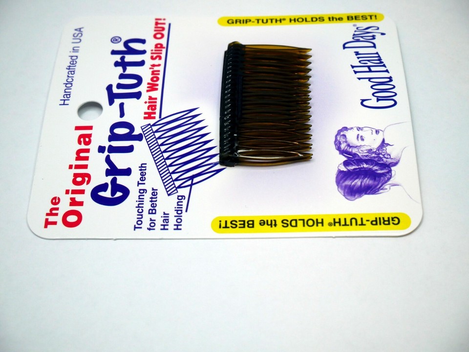 The Original Grip-Tuth® Good Hair Days Tuck Side Combs Made in USA Mix ...