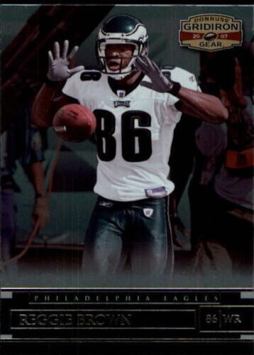 2007 Donruss Gridiron Gear Football Card #10 Reggie Brown | eBay
