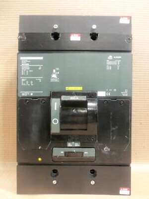 SQUARE D MH MHF36600 600 AMP 600V 3 POLE CIRCUIT BREAKER | eBay