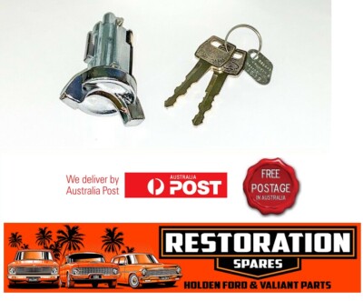 FORD FAIRLANE 01/71 ZD ZF ZG IGNITION BARREL WITH KEYS ALL MODELS ...