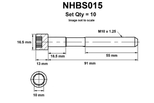 CYLINDER HEAD BOLT KIT - FITS TOYOTA 3SGE 3SGELC 3SGTE DOHC CELICA MR2 ...