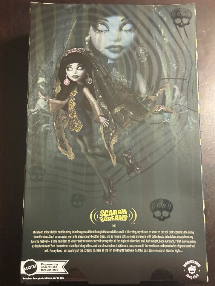 Monster High Skullector Scarah Screams Doll In HAND SHIPS TODAY!!! | eBay