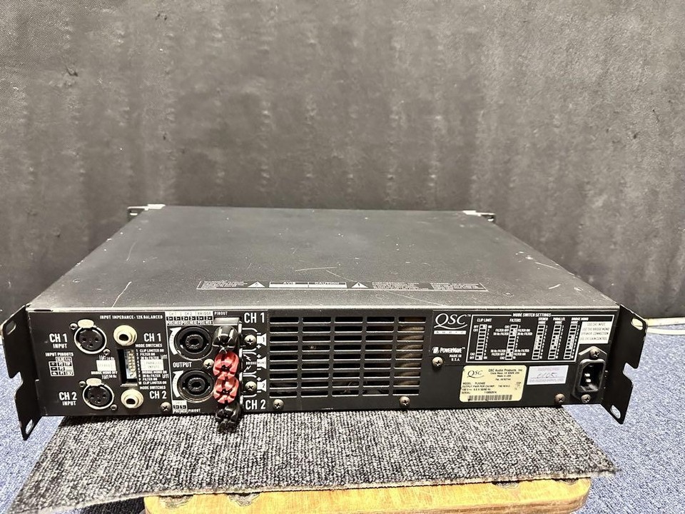 Amplificateur De Puissance QSC PLX 2402 D'Occasion Avec Quelques Usures ...
