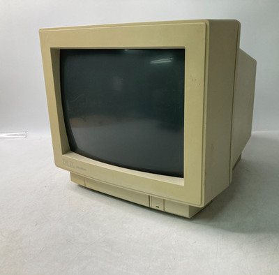 Vintage Retro Dell Ultrascan VC5 Gaming CRT Monitor | eBay