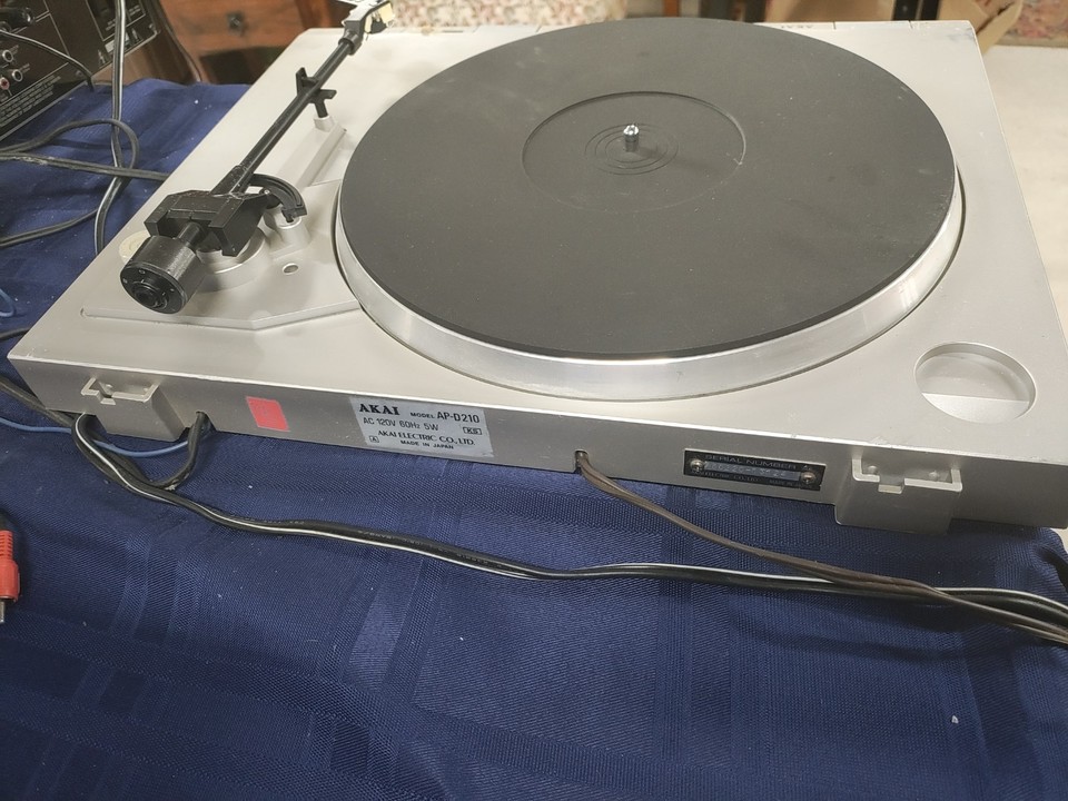 Vintage Akai Model AP-D210 Direct Drive Turntable DC Servo Japan Record ...