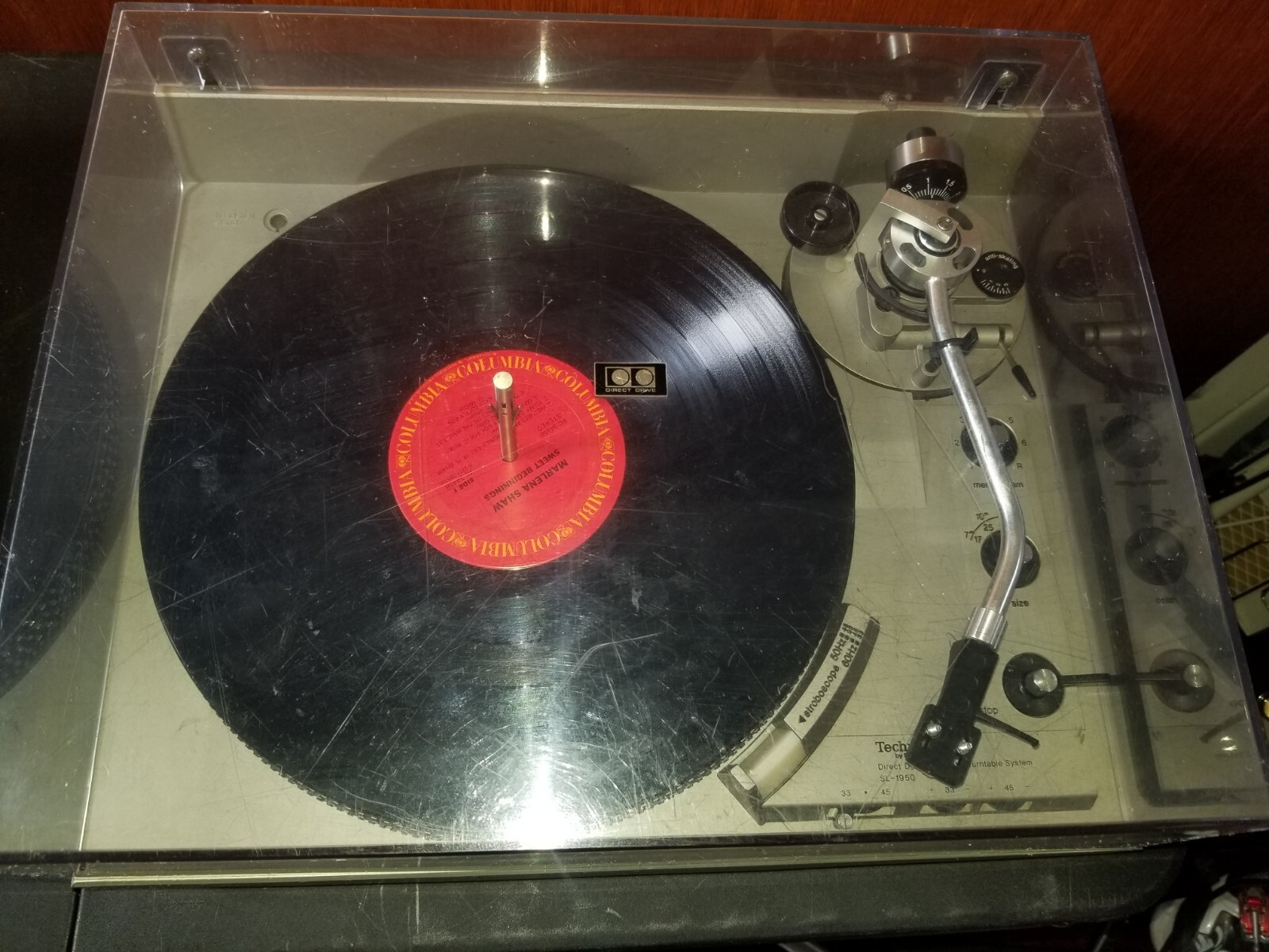 Technics SL-1950 Direct Drive Automatic Turntable. Rare Vintage! | eBay