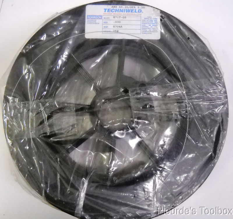 New 25lb Spool Techniweld E71T-GS Gasless MiG Welding Wire | eBay