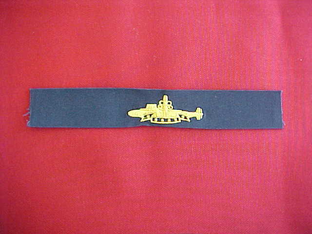 US Navy Submarine SSBN Deterrent Patrol Pin for coveralls - Gold for 20 ...