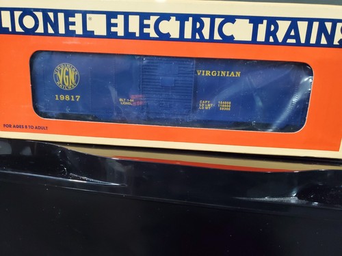 LIONEL 6-19817 Virginian Ice Box Car Brand New | eBay