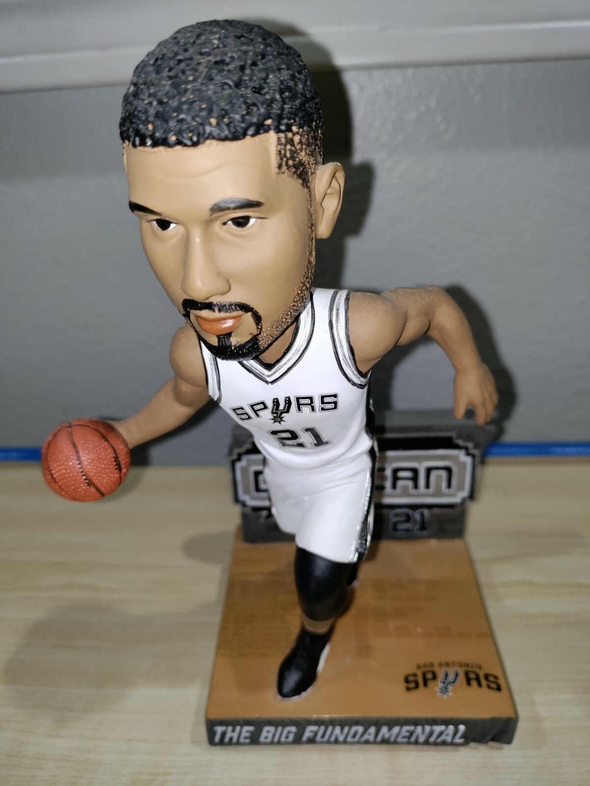 Tim Duncan FOCO Bobblehead Career Stats #/360 Big Fundamental | eBay