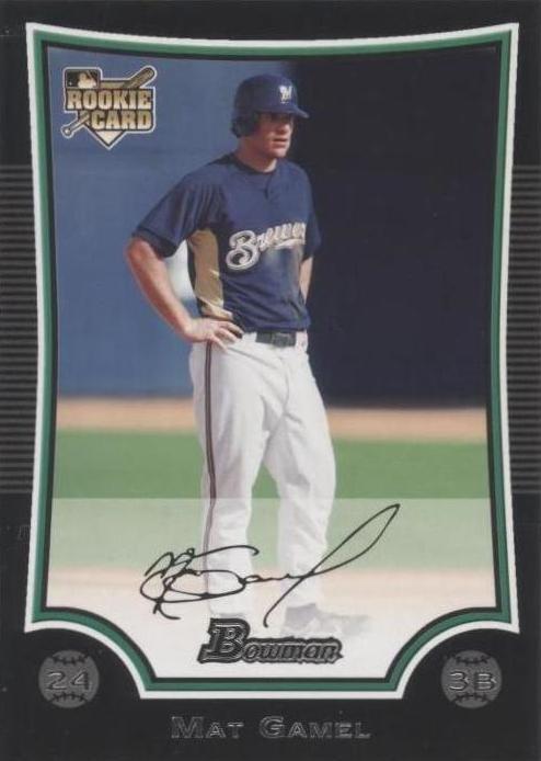 2009 Bowman - Mat Gamel #200 (RC) for sale online | eBay