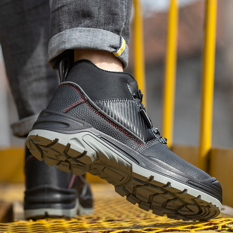 Mens Indestructible Waterproof Boots Steel Toe Safety Shoes Non Slip ...