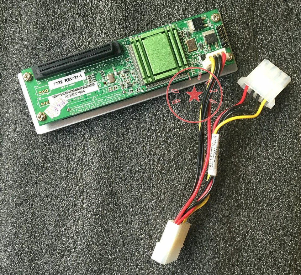 ACARD AEC-7732 Ultra SCSI-to-SATA Bridge Adapter for SATA ODD | eBay