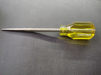 1 pc Car-Pak heavy duty full tang scratch awl NORS for Dodge Plymouth ...