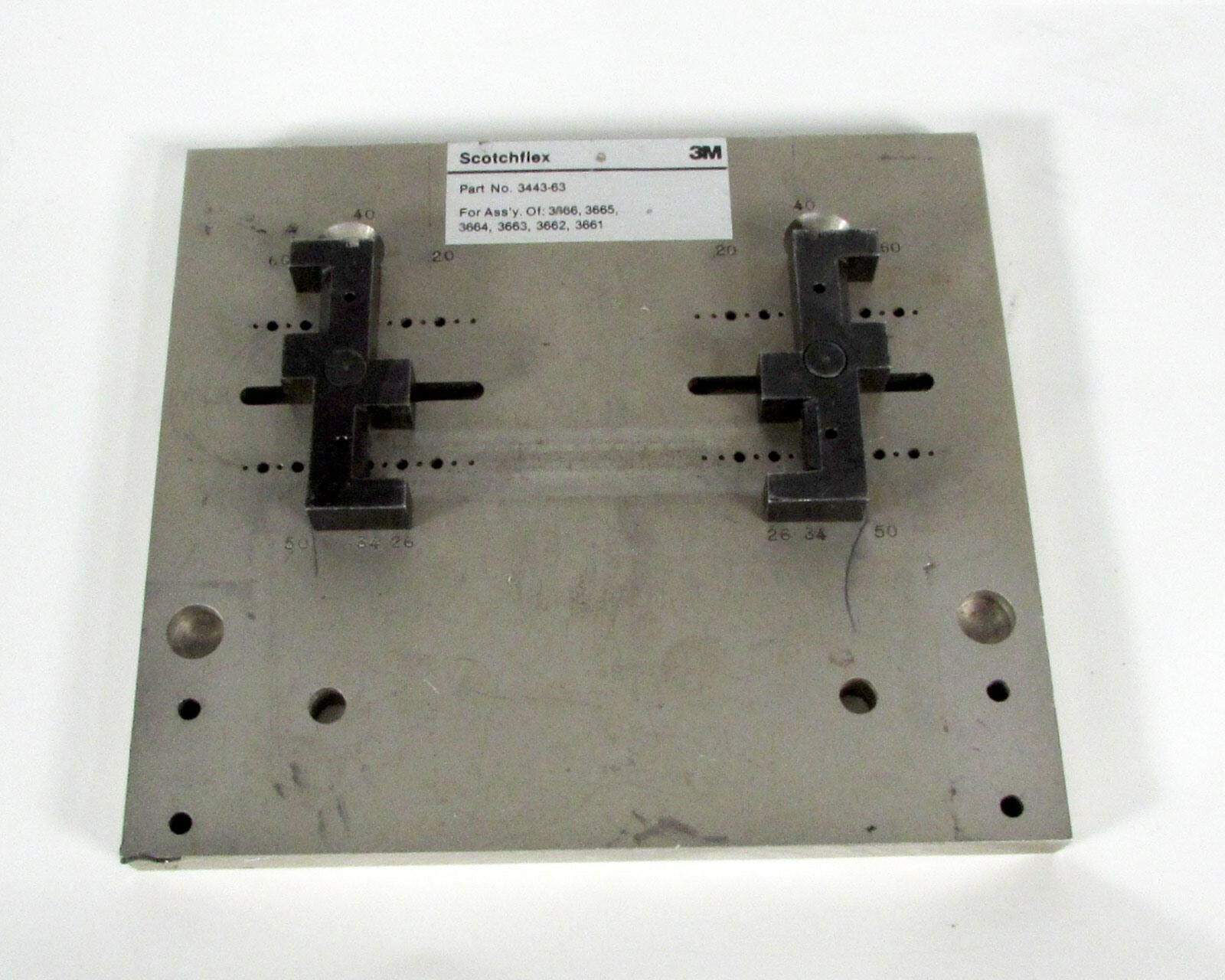 3M Scotchflex 3443-63 Press Locator Plate *Needs Repair* | eBay