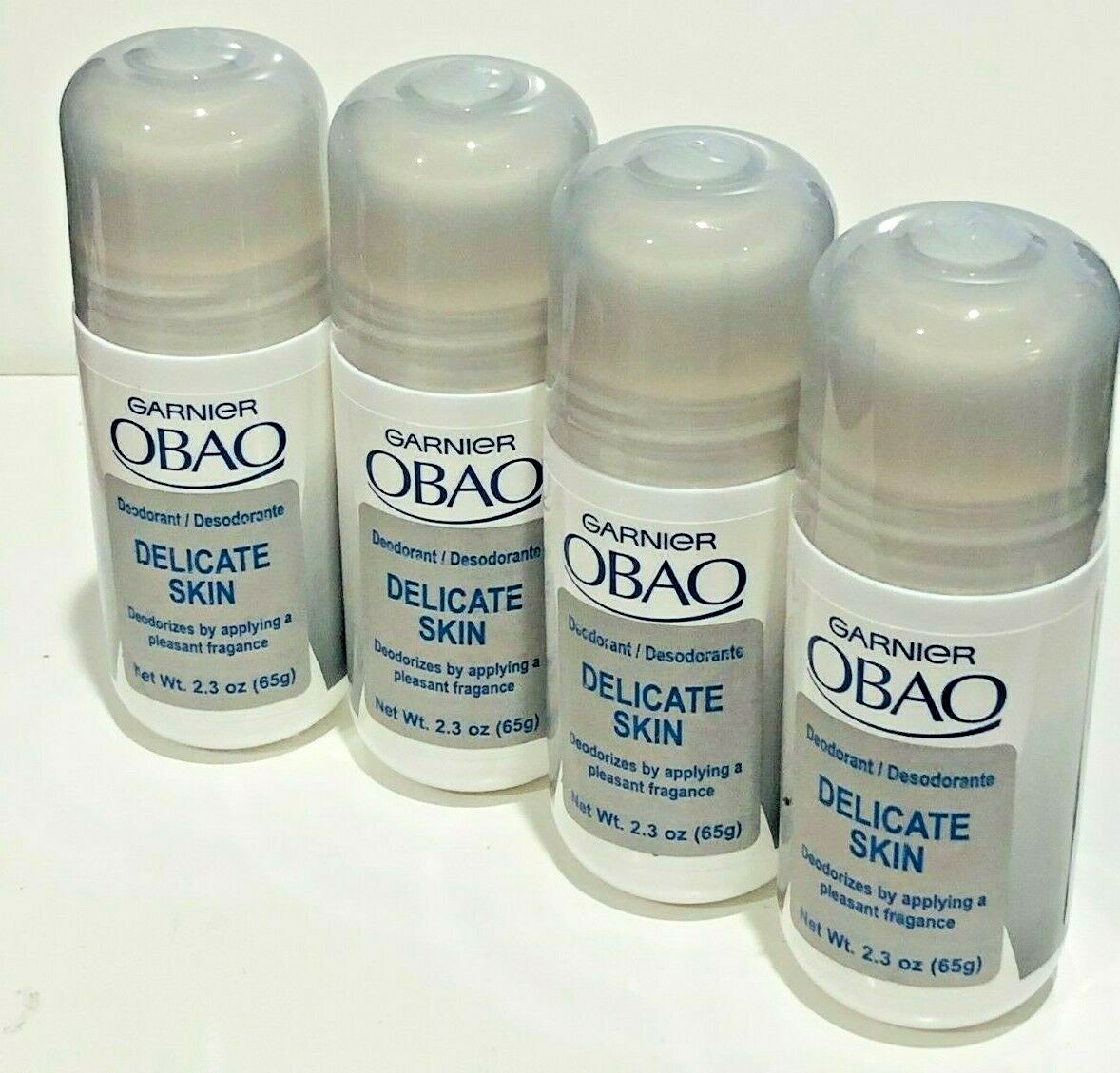 OBAO GARNIER DEODORANT DELICATE SKIN 2.3 OZ 4 PIECES (FOR MEN & WOMAN ...