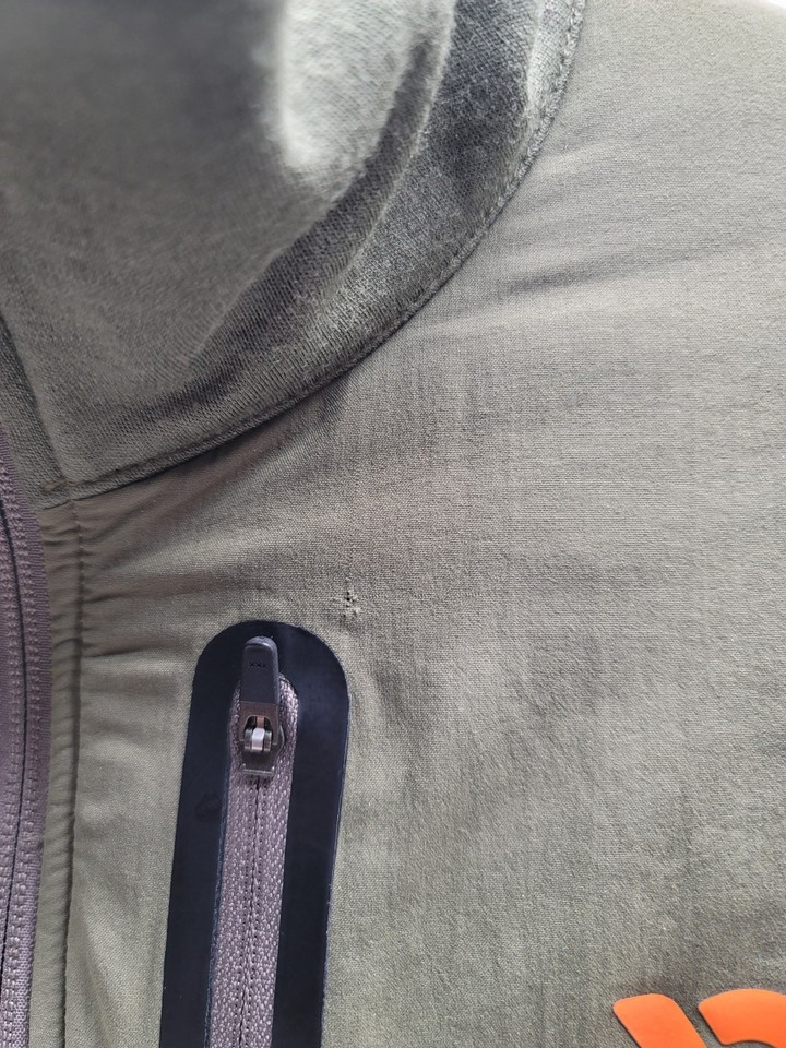 First Lite Sawtooth Men's L Hybrid Vest Jacket Conifer Olive Green ...