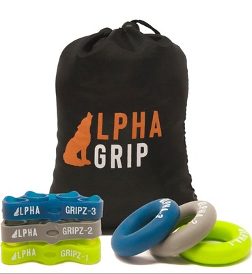 ALPHA GRIP Set Extensor Trainers Finger Grip Strength Trainer-New ...