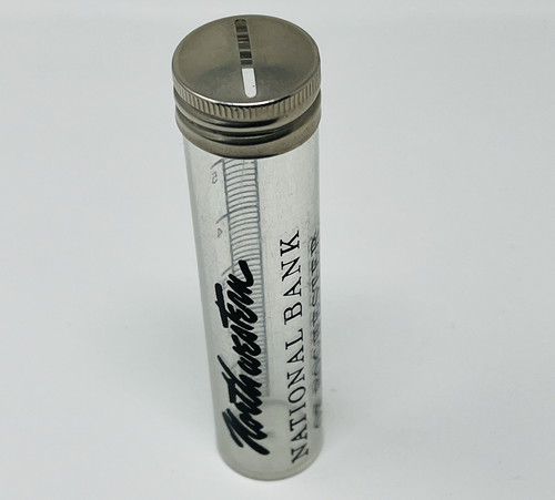 Northwestern National Bank Of Rochester MN Coin Bank Tube Promotional ...