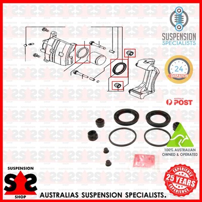 Front Axle Repair Kit, Brake Caliper Suit MAZDA 6 2.5 MZR (GH5FW) 6 Estate (GH) | eBay