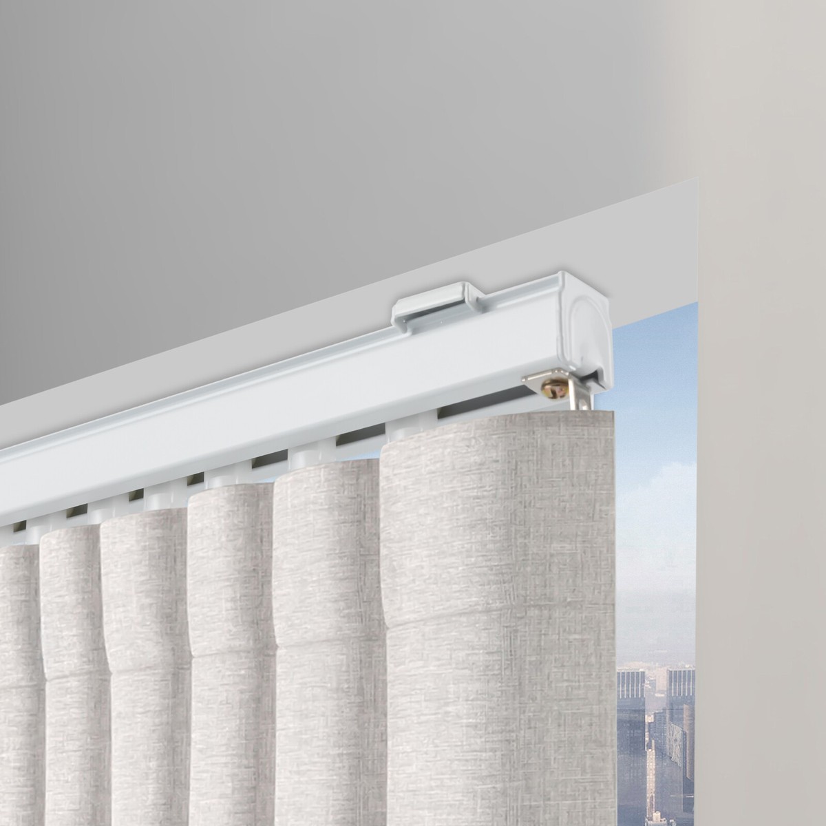 Curtain Track System Ceiling Mount | Shelly Lighting