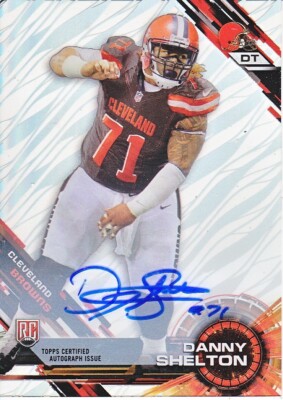 DANNY SHELTON 2015 HIGHT TEK ROOKIE AUTO | eBay