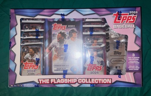 2024 Topps Flagship Collection SUPER Box Both Series 1 & 2+BONUS ...