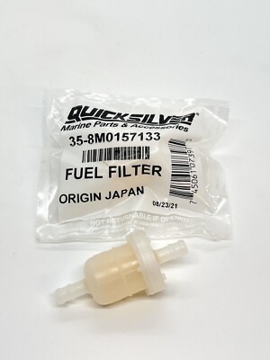 Mercury / Mariner Quicksilver 4 - 25HP Outboard Fuel Filter (35 ...