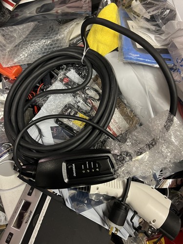 Level 2 EV electric car charger 16 Amp 110 - 240 v NEMA 6-20 plug EXTRA ...