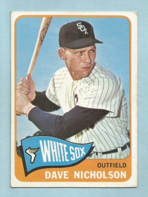1965 Topps Baseball Dave Nicholson #183 Chicago White Sox EX | eBay
