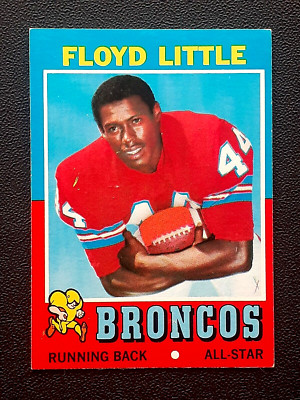 FLOYD LITTLE 1971 TOPPS 71 NO 110 EXMINT+ 51200 | eBay