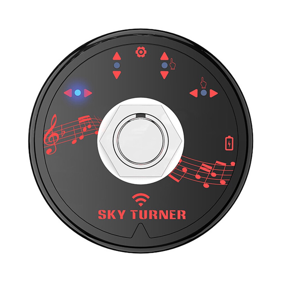 Reading Page Turning Pedal USB Charging Smart Page Turner for Tablet ...