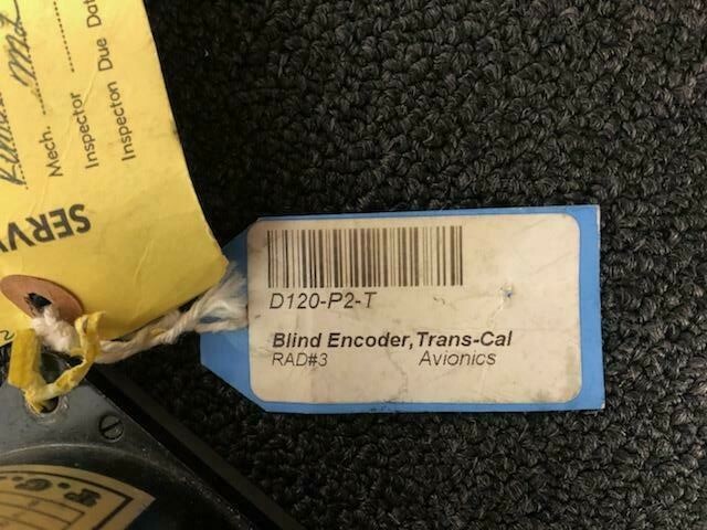 BLIND ENCODER TRANS CAL P/N D120-P2-T COMES W/SVR TAG # 11909 | eBay