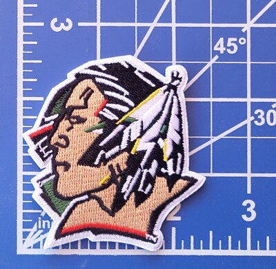 North Dakota Fighting Sioux 2.5" Iron On Embroidered Patch ~Free ...