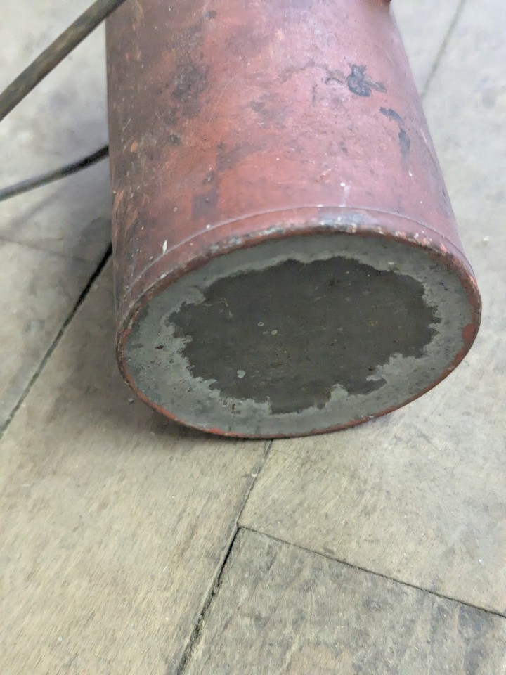 antique parade torch tin whale oil lamp lantern Civil War Era original ...