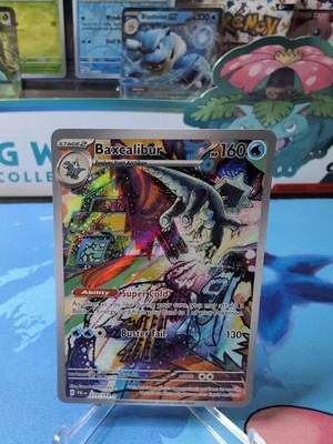 Baxcalibur - 210/193 - Pokemon Paldea Evolved Illustration Rare Card NM ...