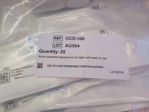 1/2 off Case of 250 OCD-100 FDA-cleared ORAcollect Dx saliva collection ...