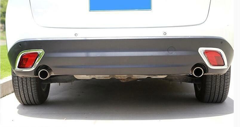 New For Mazda CX-5 2013-2016 Chrome Rear Bumper Fog Light Tail Lamp ...