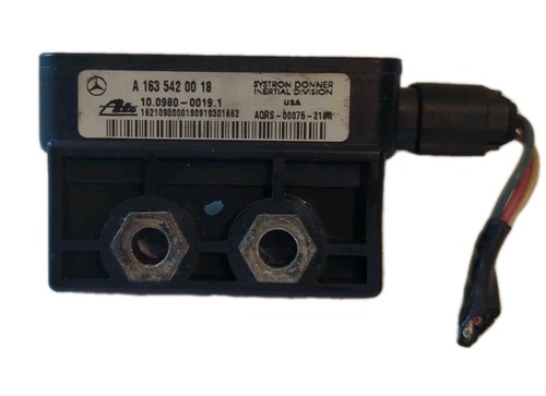 MERCEDES BENZ 1998-02 ML320-420 ML500 YAW TURN RATE SENSOR A163 542 00 ...
